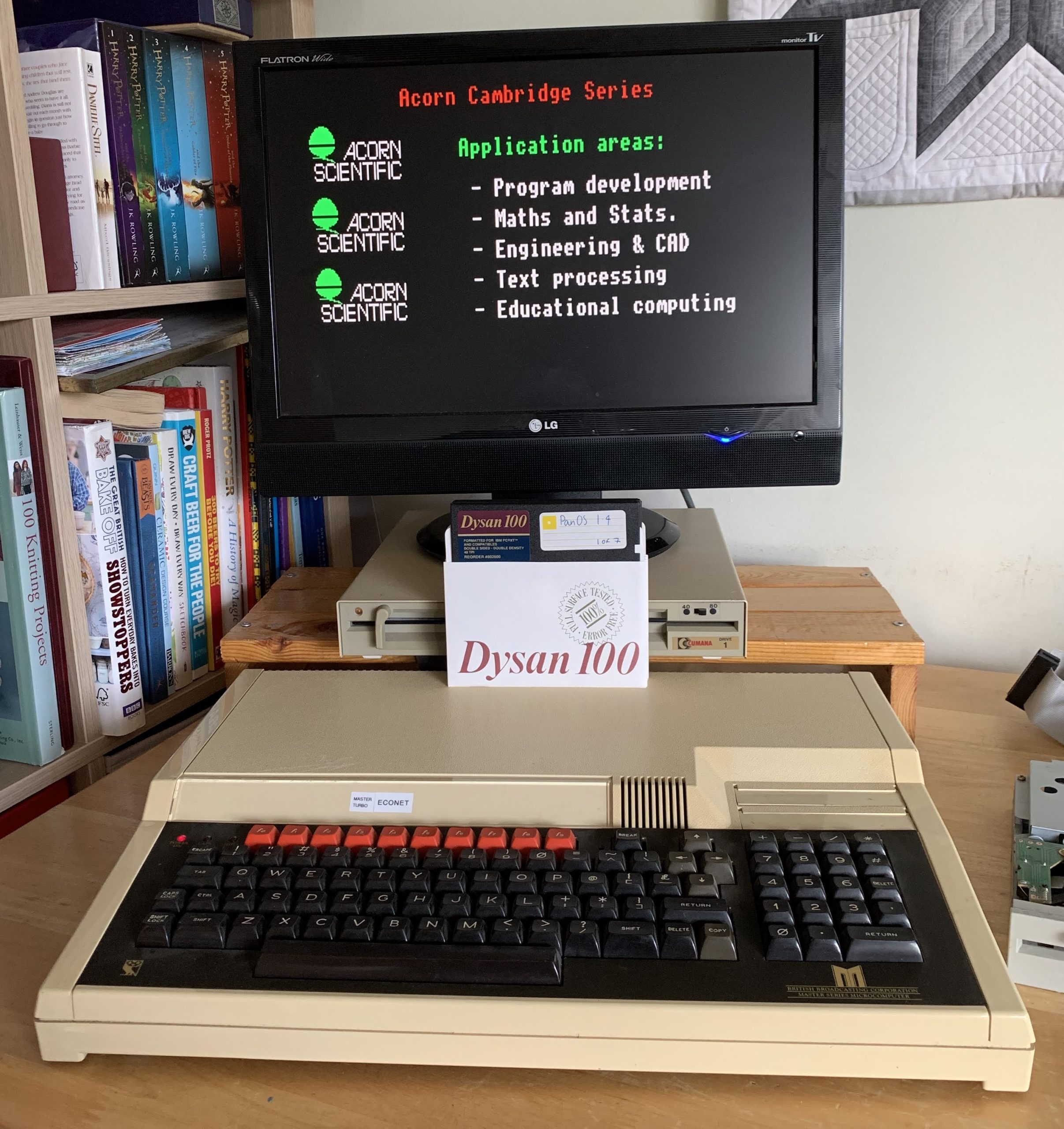 Acorn BBC Master with RetroClinic DataCentre - Andy's Retro Computing Collection