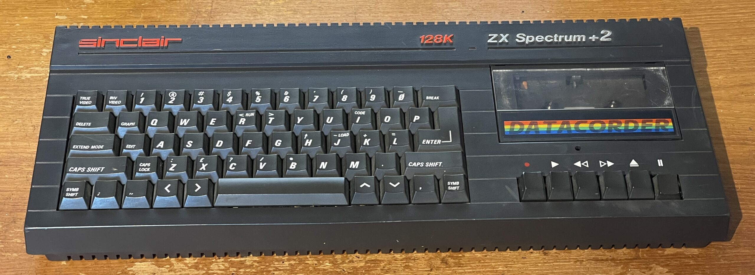 Sinclair ZX Spectrum +2 (Black) - Andy's Retro Computing Collection