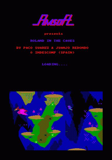 Roland in the Caves - Andy's Retro Computing Collection