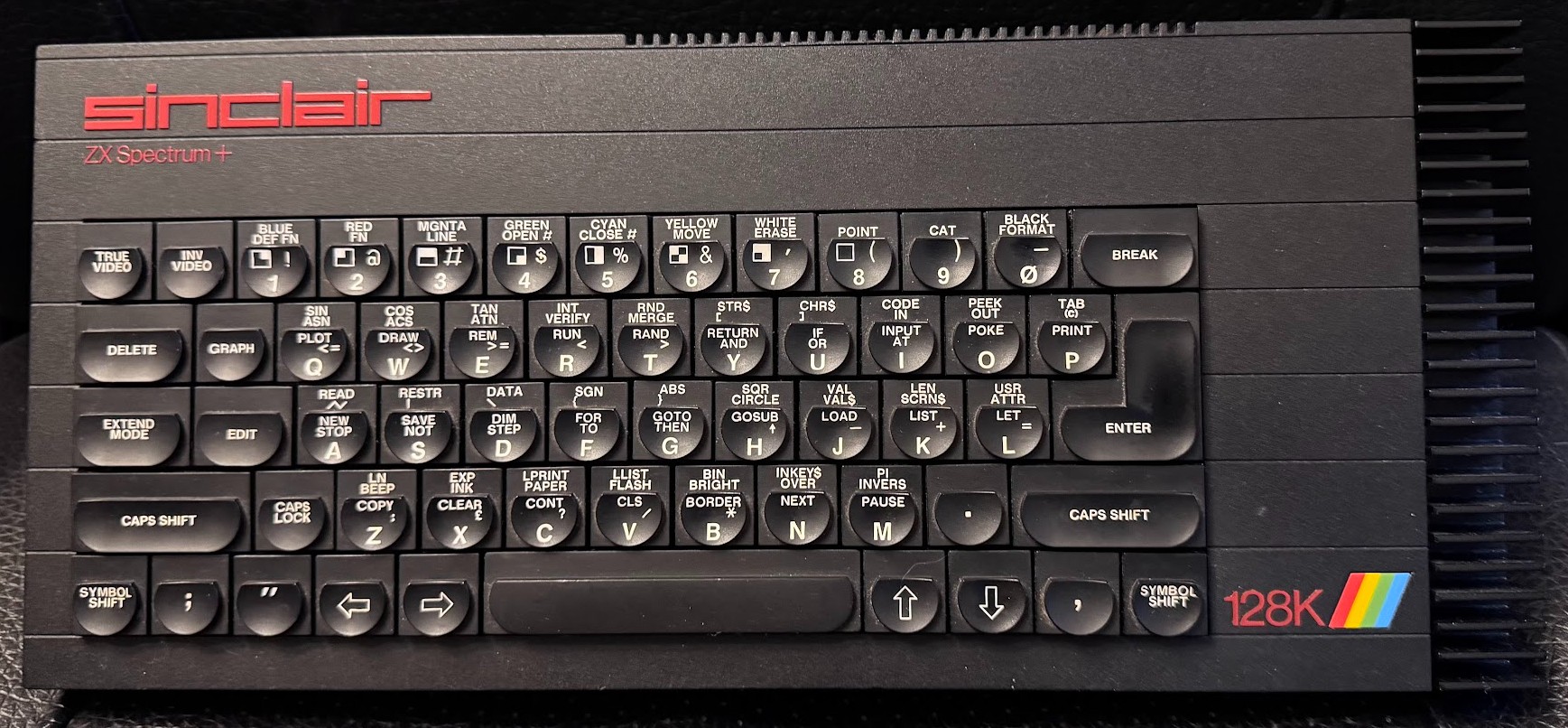 Sinclair ZX Spectrum 128k "Toastrack" - Andy's Retro Computing Collection